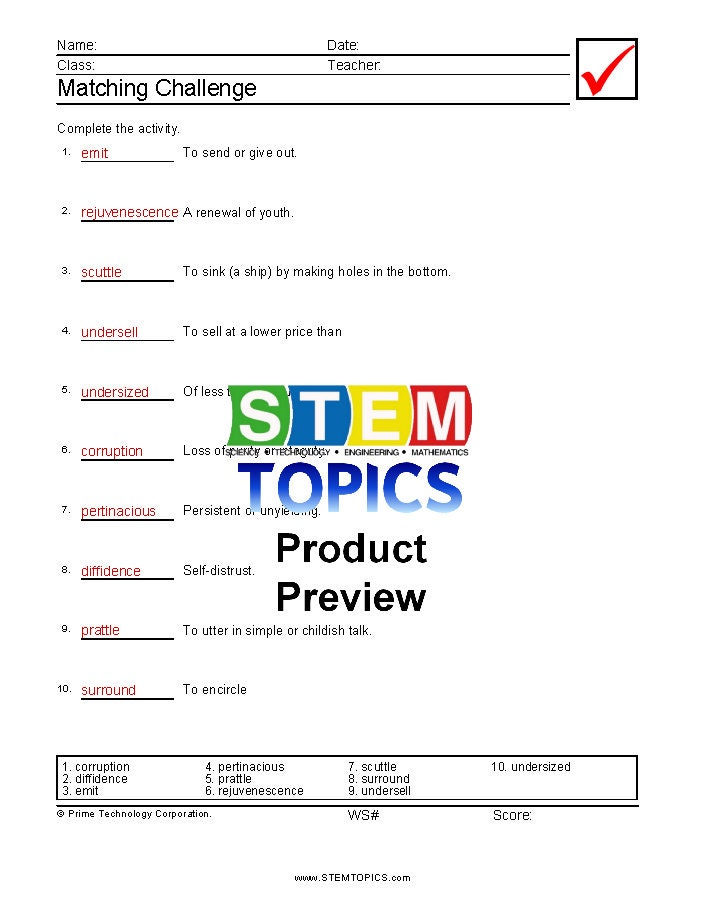 11th Grade Vocabulary Worksheets, Full Year, 778 Pages - Etsy