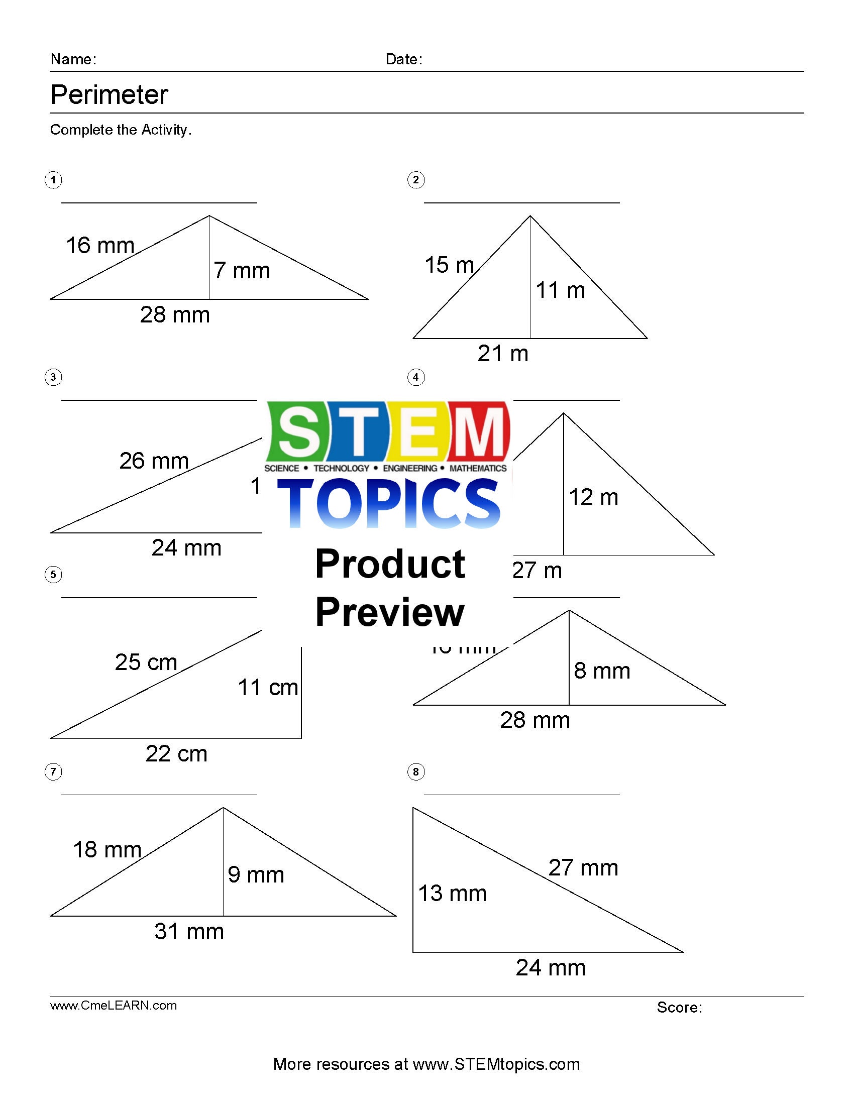 Grade 5 Math Worksheets, a Full Year, 596 Pages - Etsy