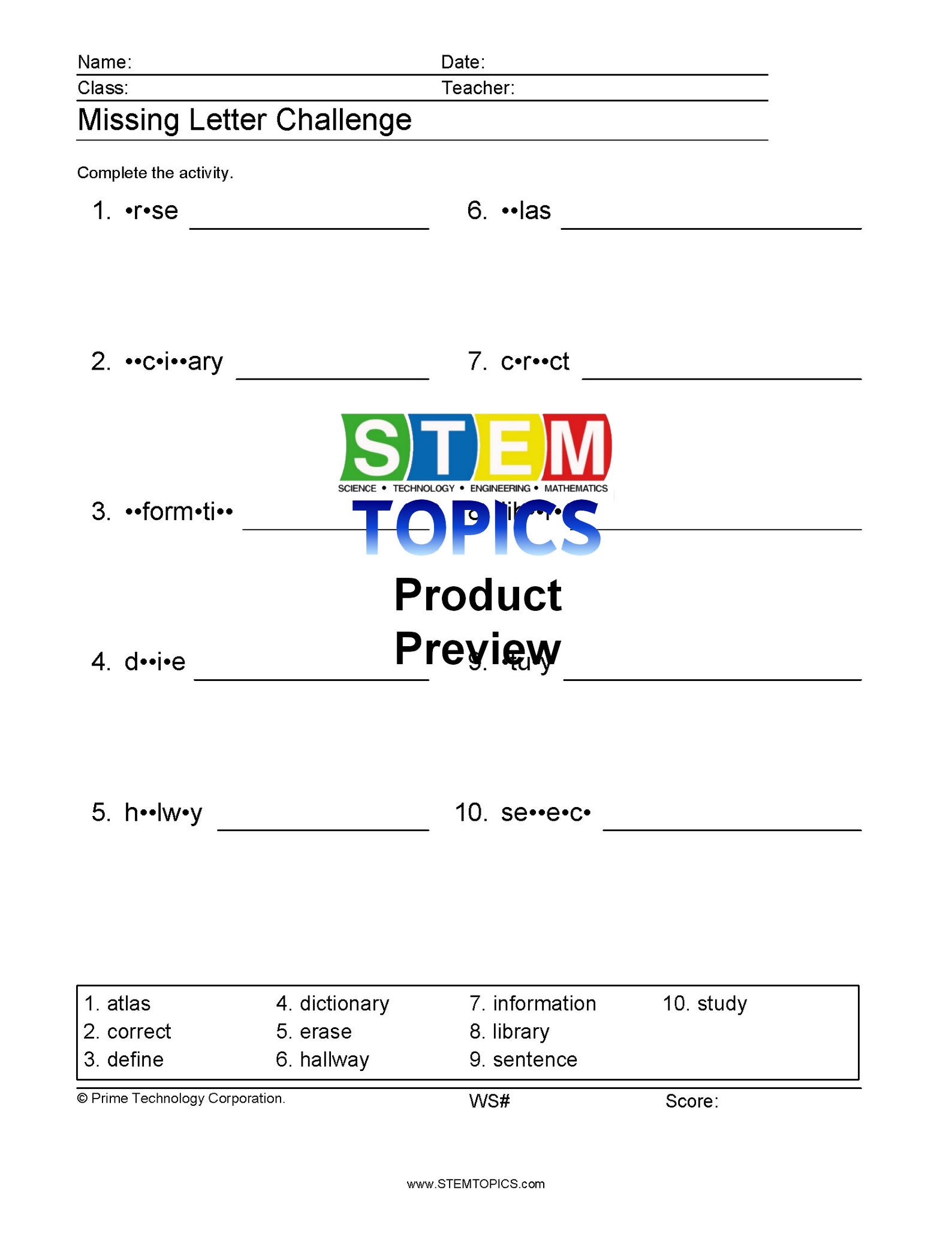 Fourth Grade Vocabulary Worksheets Full Year 800 Pages - Etsy
