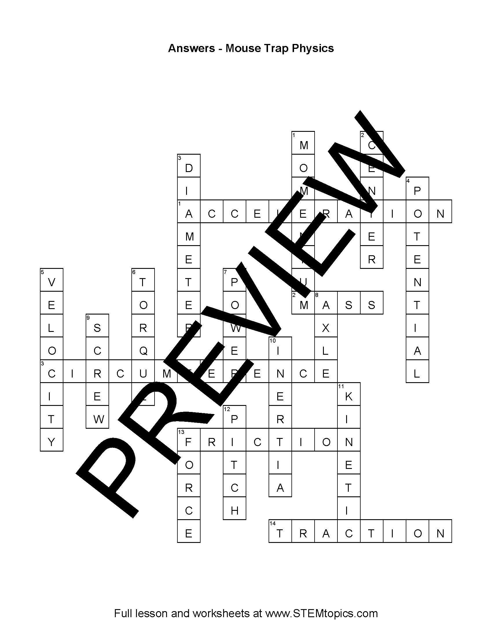 Mouse Trap Cars Worksheets - 33 Pages - Etsy