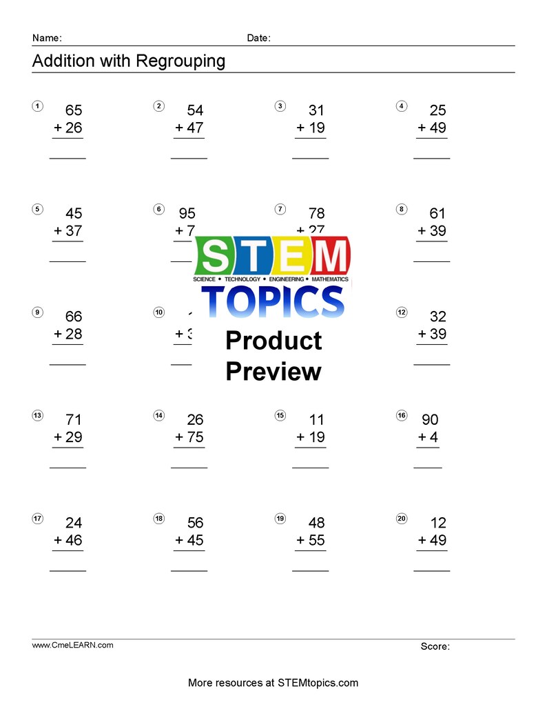 Grade 6 Math Worksheets - 596 Pages - Full Year - Etsy