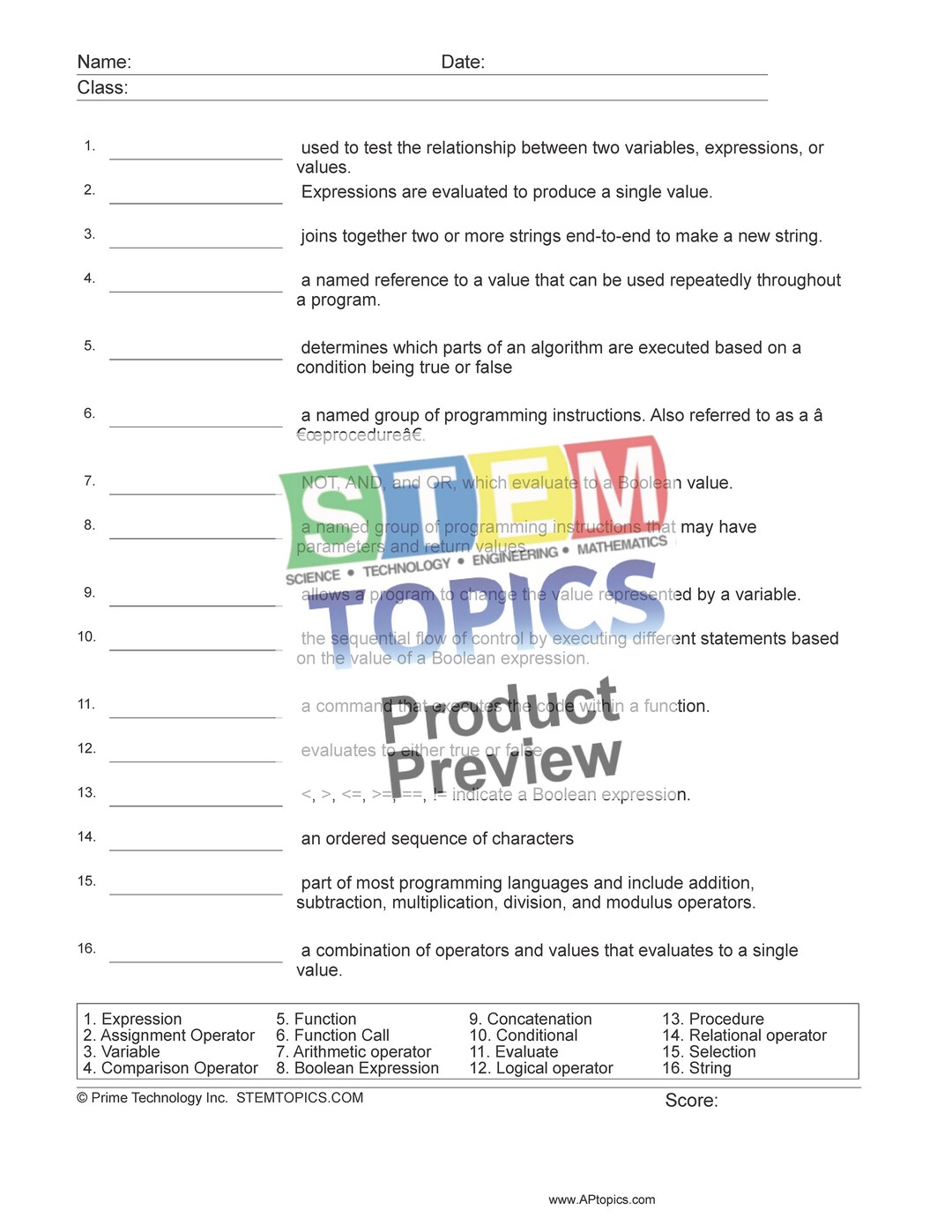 Computer Science Principles Code Unit 4 Variables Conditionals and ...
