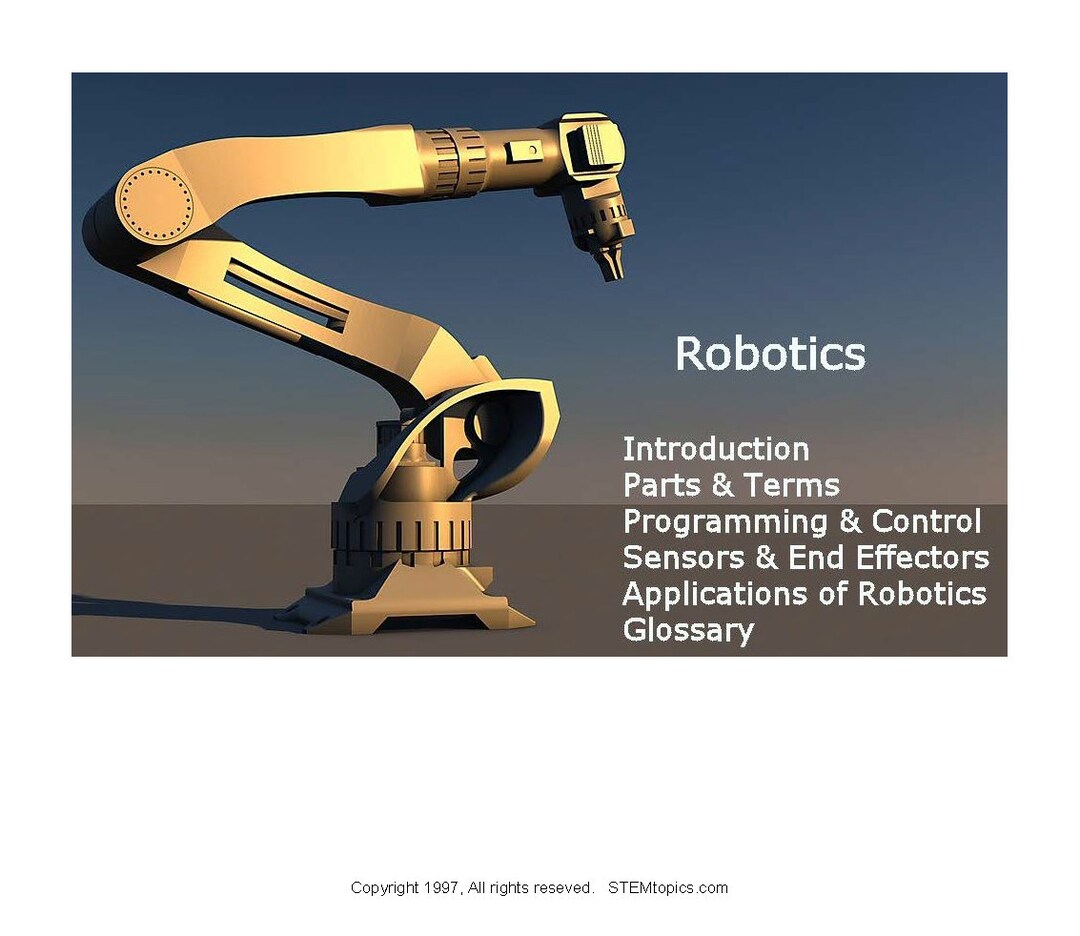 Introduction to Robotics - Etsy