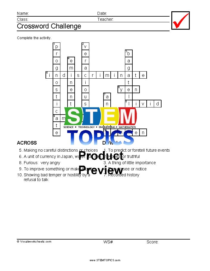 Ninth Grade Vocabulary Worksheets, Full Year, 800 Pages - Etsy