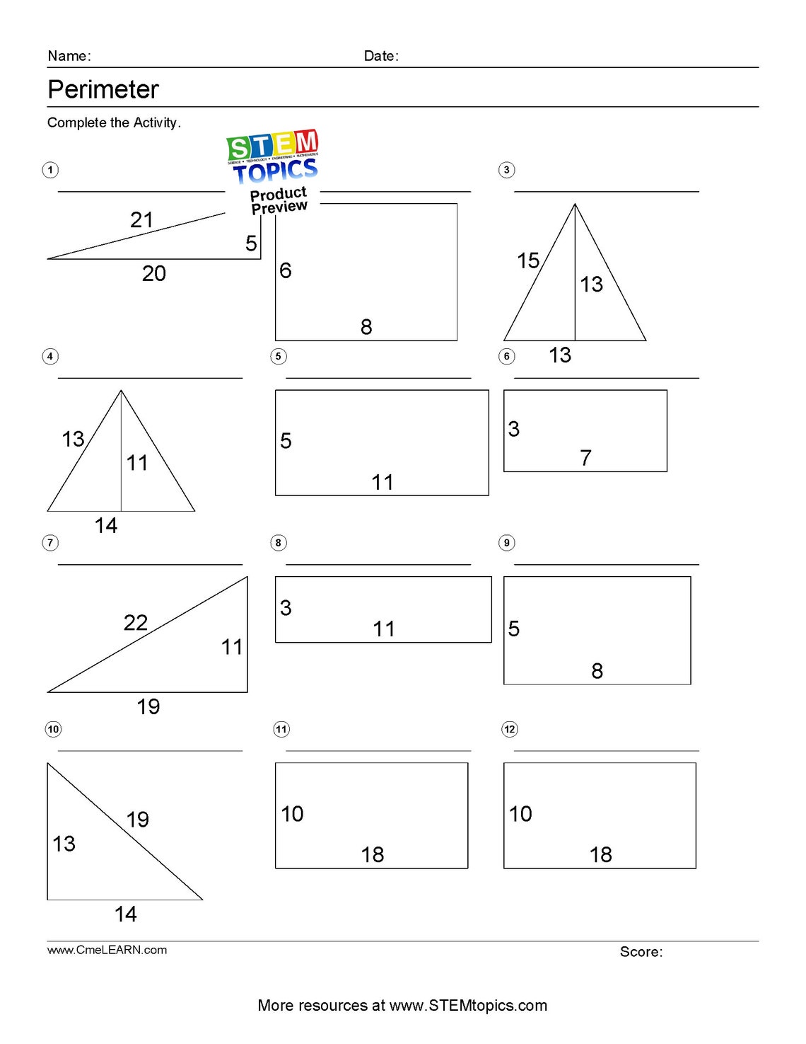 Fourth Grade Mathematics Worksheets, Full Year 616 Pages - Etsy