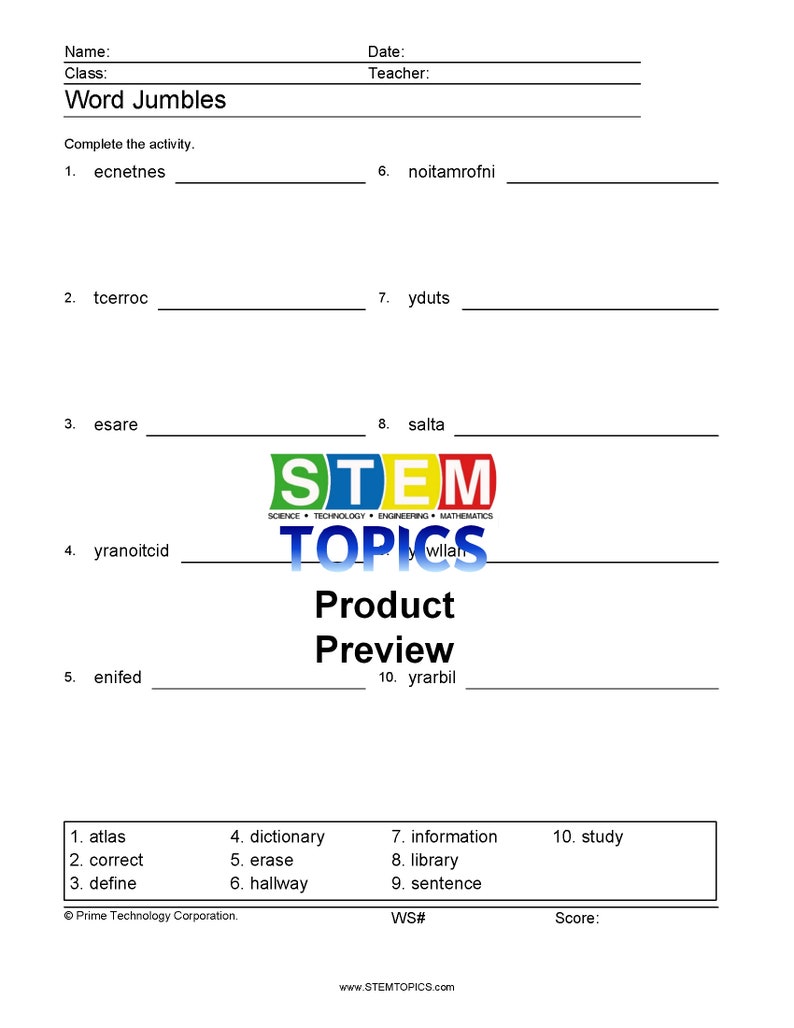 Fourth Grade Vocabulary Worksheets, Full Year, 800 Pages - Etsy