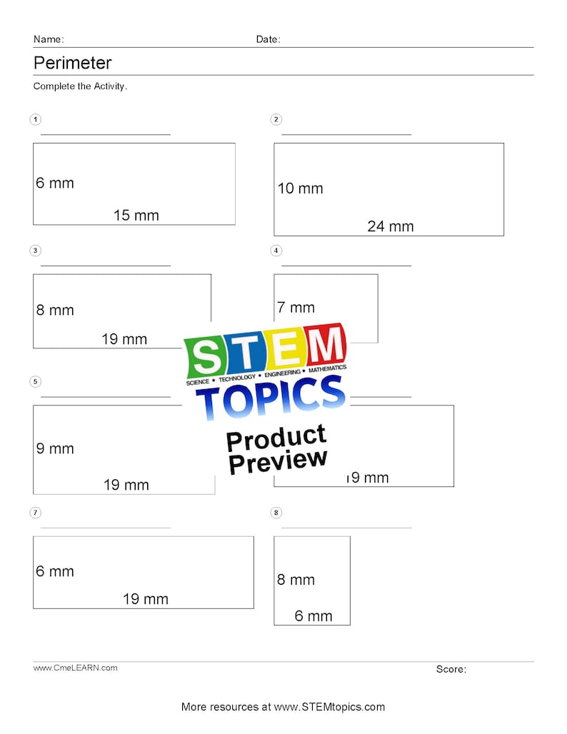 Grade 3 Math Worksheets, Full Year, 840 Pages - Etsy