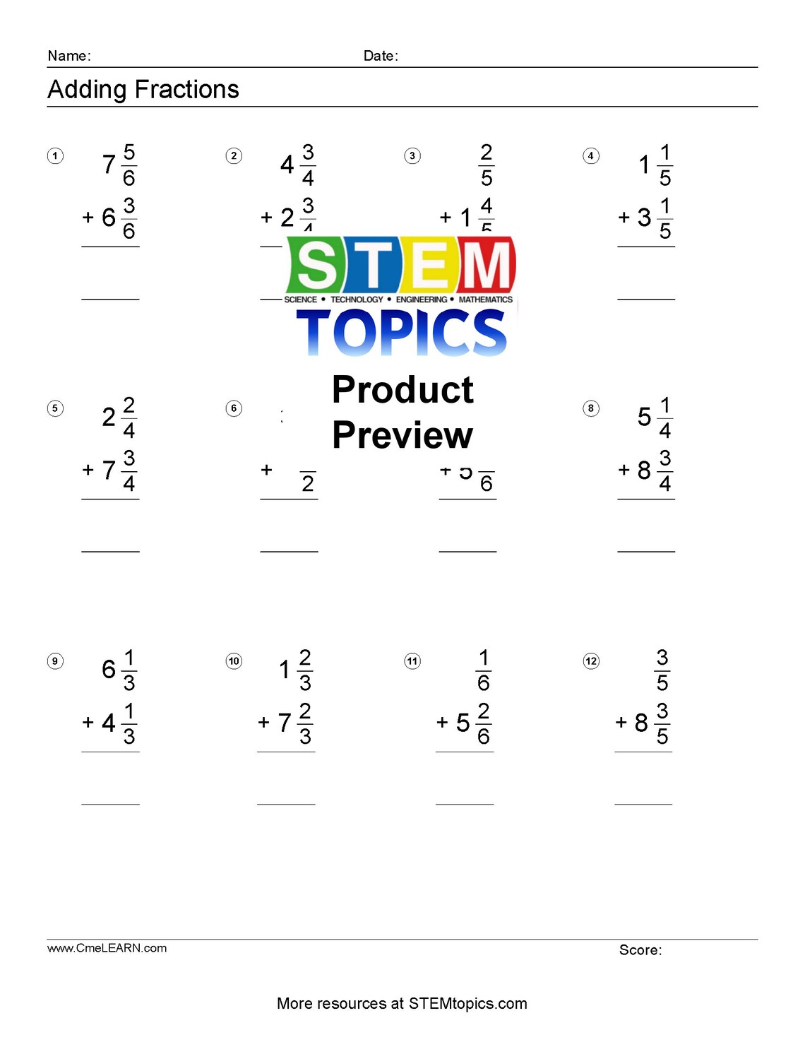 Grade 6 Math Worksheets - 596 Pages - Full Year - Etsy