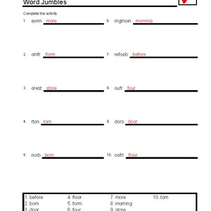 Second Grade Vocabulary Worksheets, Full Year, 920 Pages - Etsy