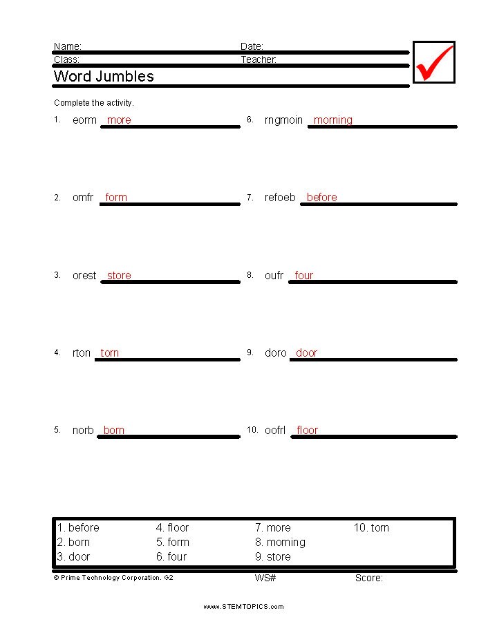 Second Grade Vocabulary Worksheets, Full Year, 920 Pages - Etsy