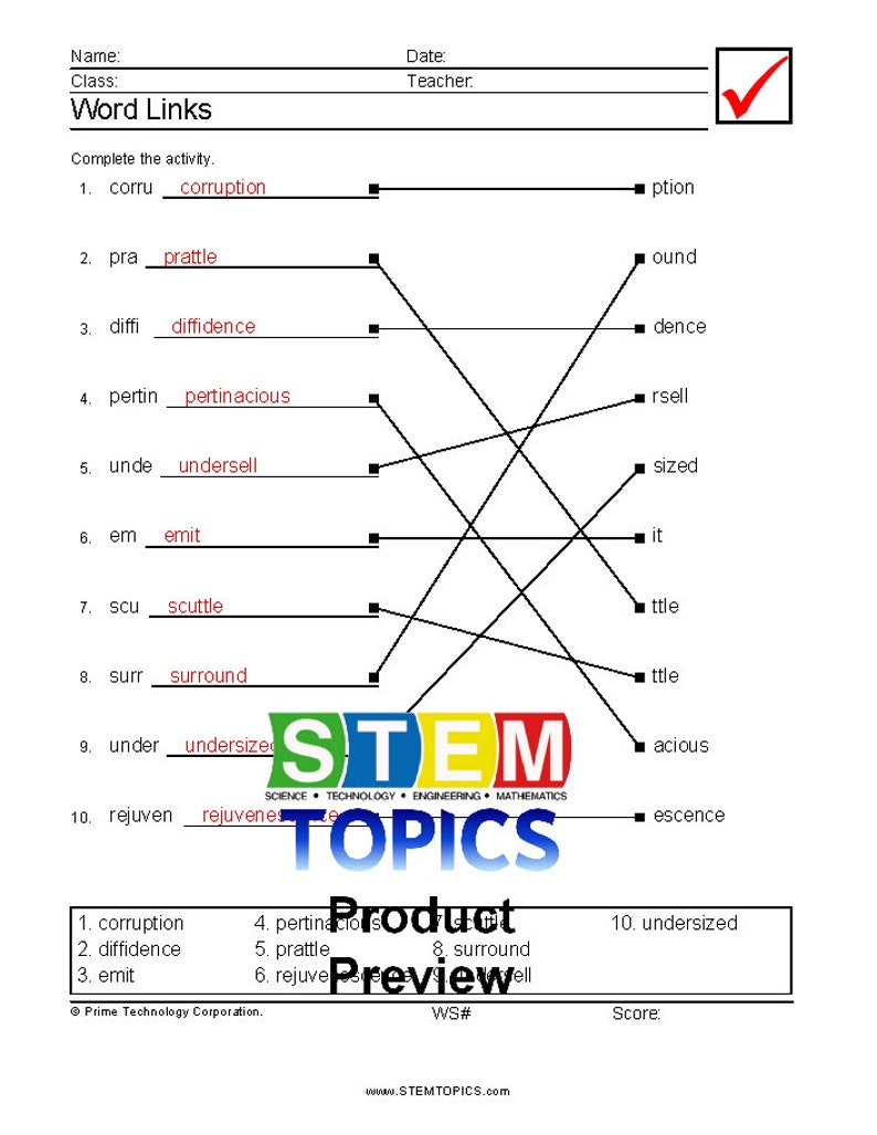 11th Grade Vocabulary Worksheets, Full Year, 778 Pages - Etsy