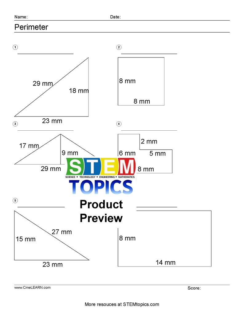 Grade 8 Math Worksheets - 736 Pages - Full Year - Etsy