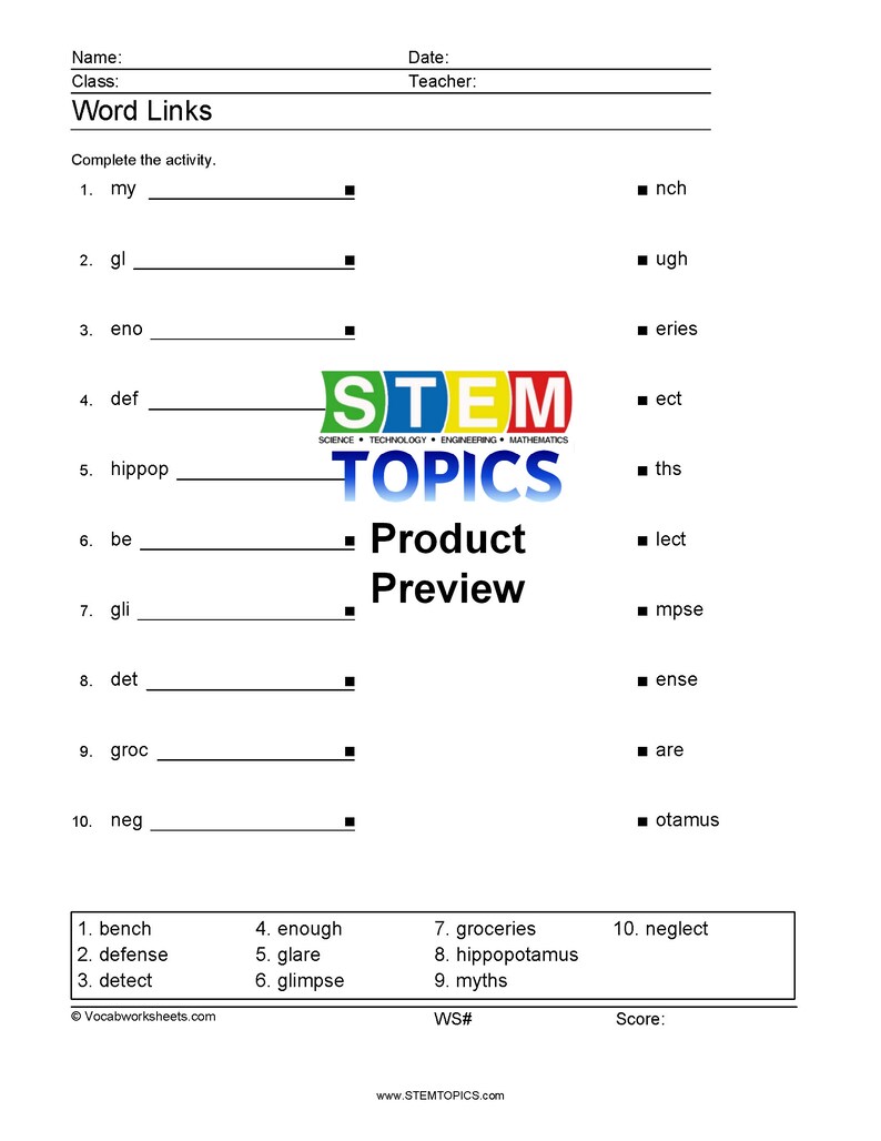 Eighth Grade Vocabulary Worksheets, Full Year, 796 Pages - Etsy