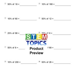 Grade 8 Math Worksheets - 736 Pages - Full Year - Etsy