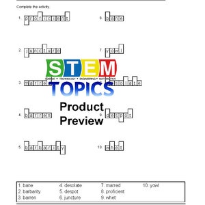 10th Grade Vocabulary Worksheets, Full Year, 798 Pages - Etsy
