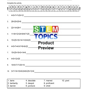 10th Grade Vocabulary Worksheets, Full Year, 798 Pages - Etsy