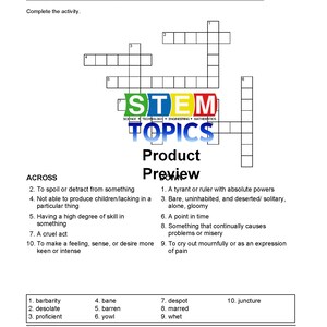 10th Grade Vocabulary Worksheets, Full Year, 798 Pages - Etsy