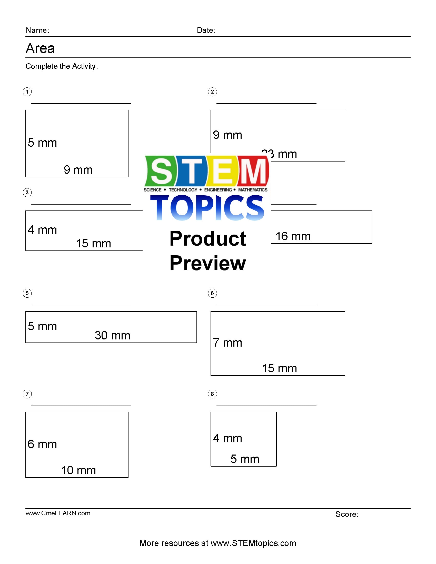 Grade 5 Math Worksheets, a Full Year, 596 Pages - Etsy