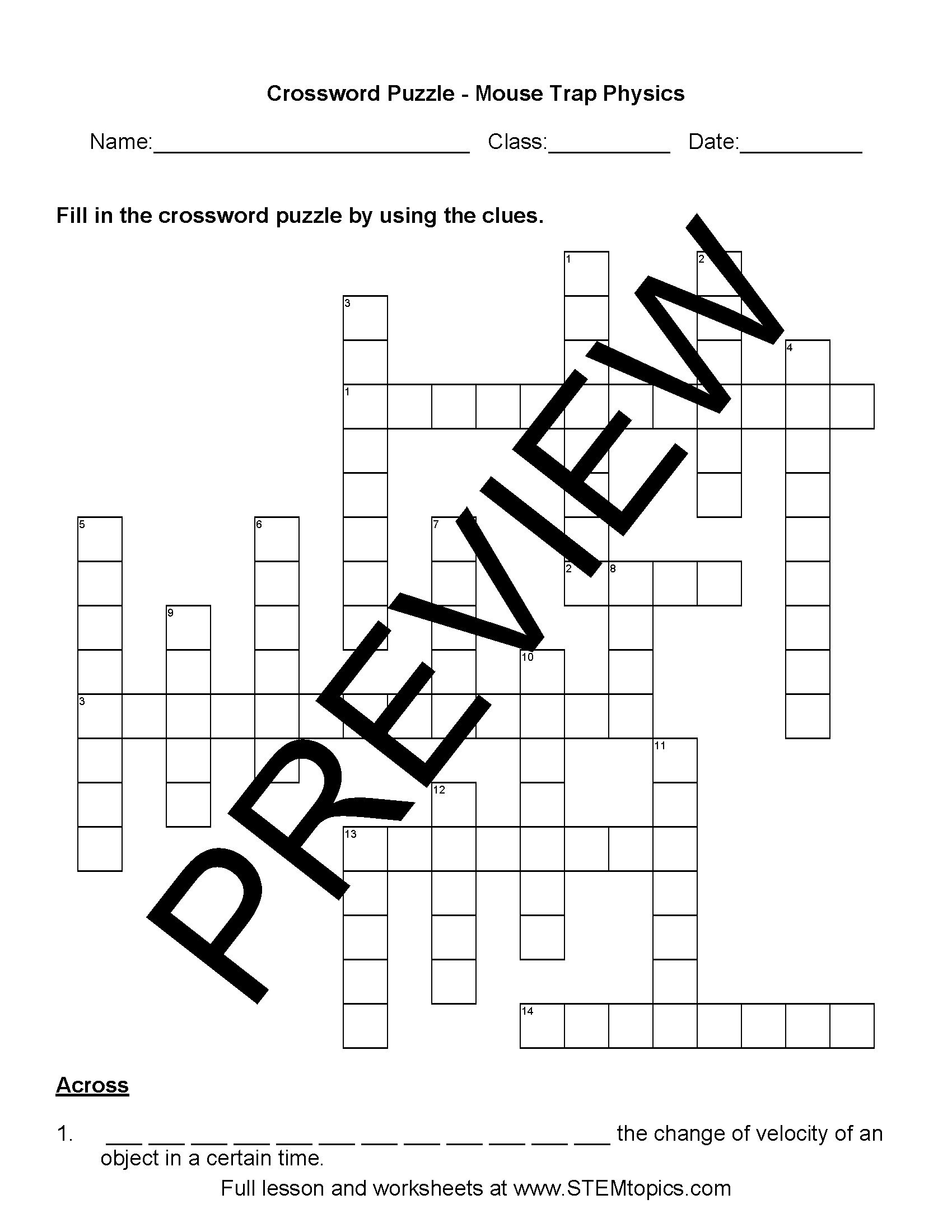 Mouse Trap Cars Worksheets - 33 Pages - Etsy