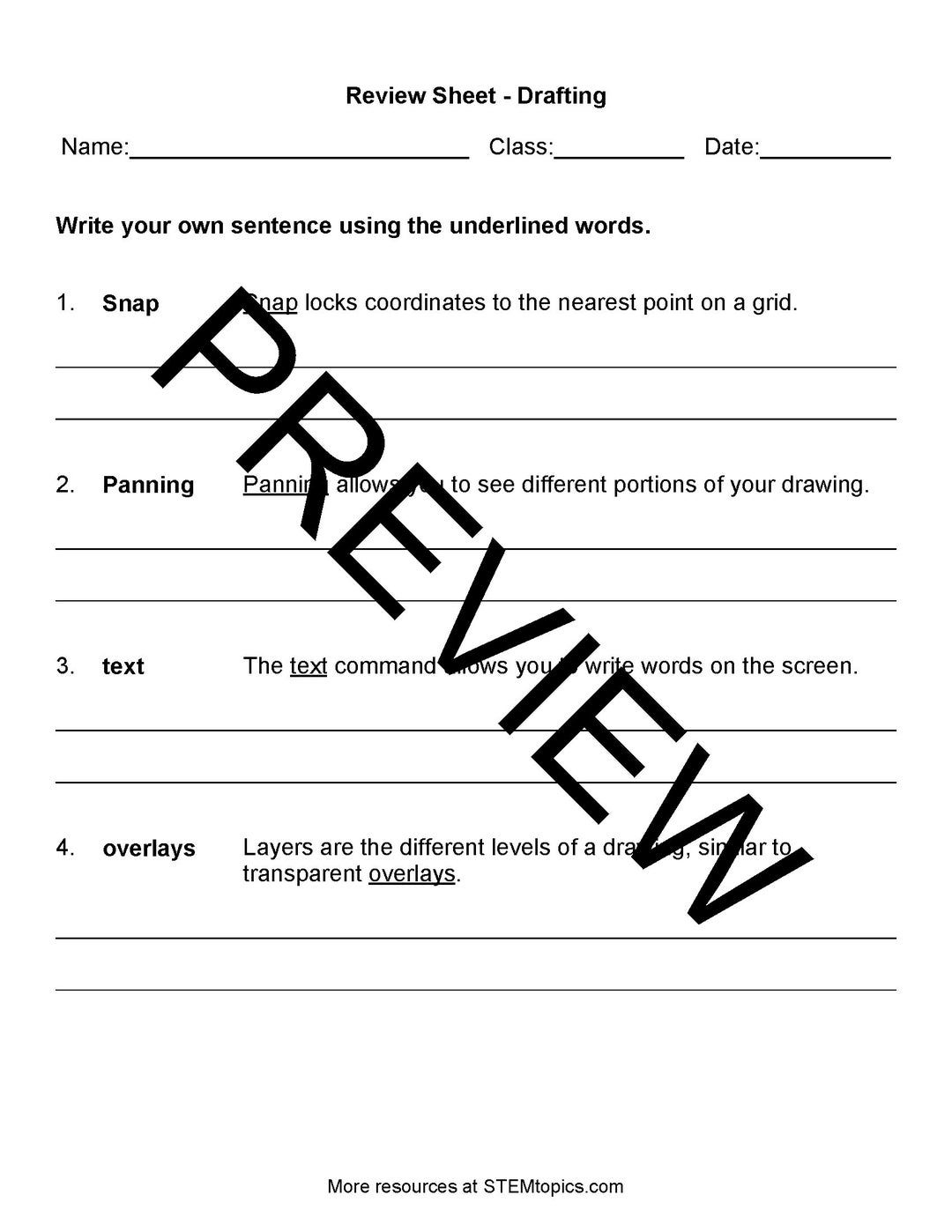 Technology Education Worksheets STEM Engineering Set #1 of 4 - 280 ...