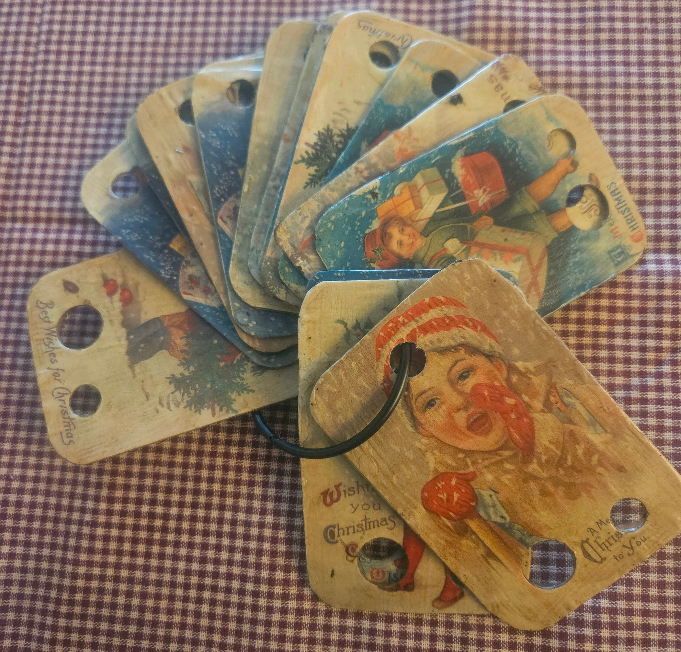 Floss Drops, Cross Stitch, Floss Cards, Vintage Themed Floss Drops ...