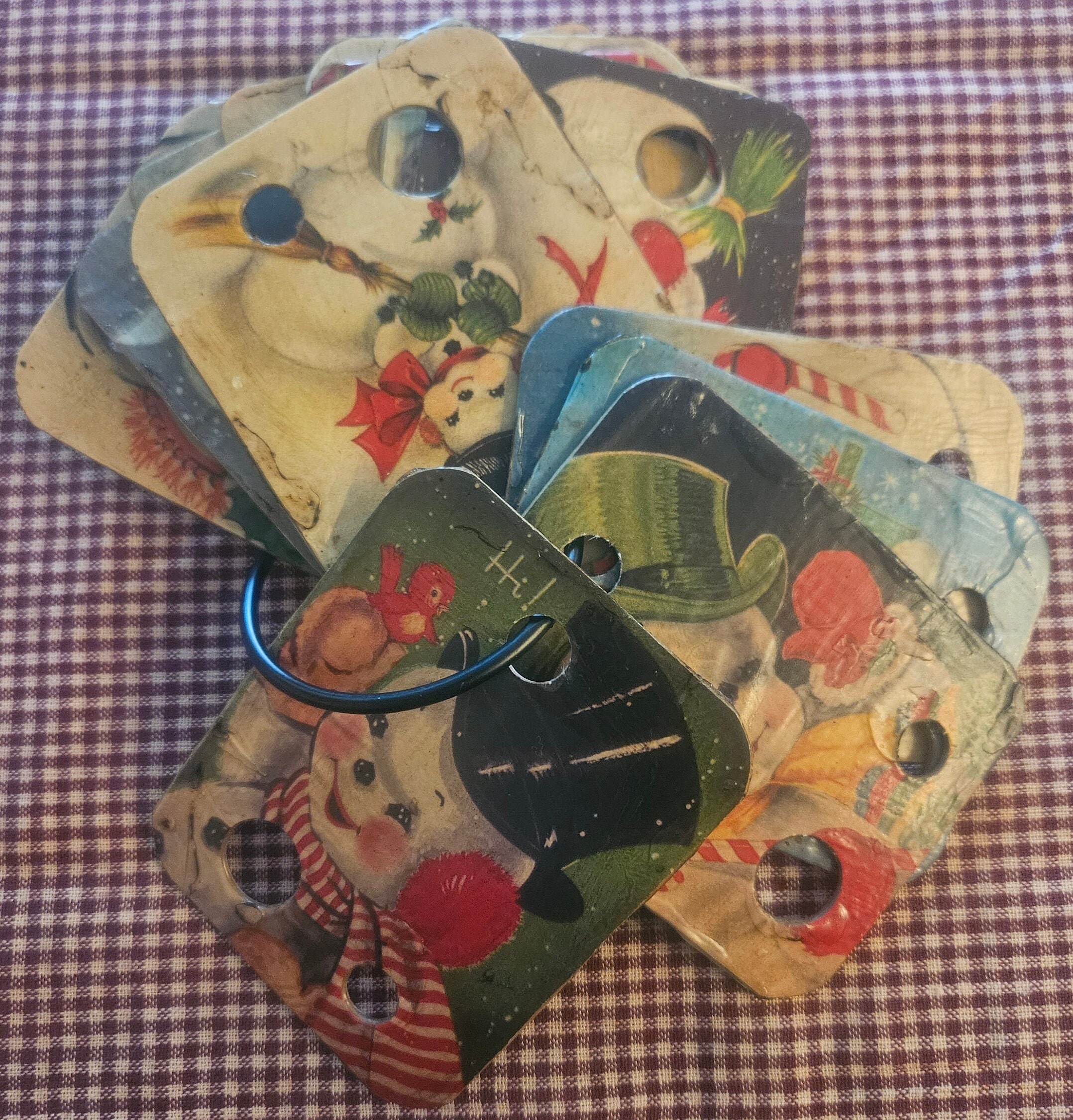 Floss Drops, Cross Stitch, Floss Cards, Vintage Themed Floss Drops ...