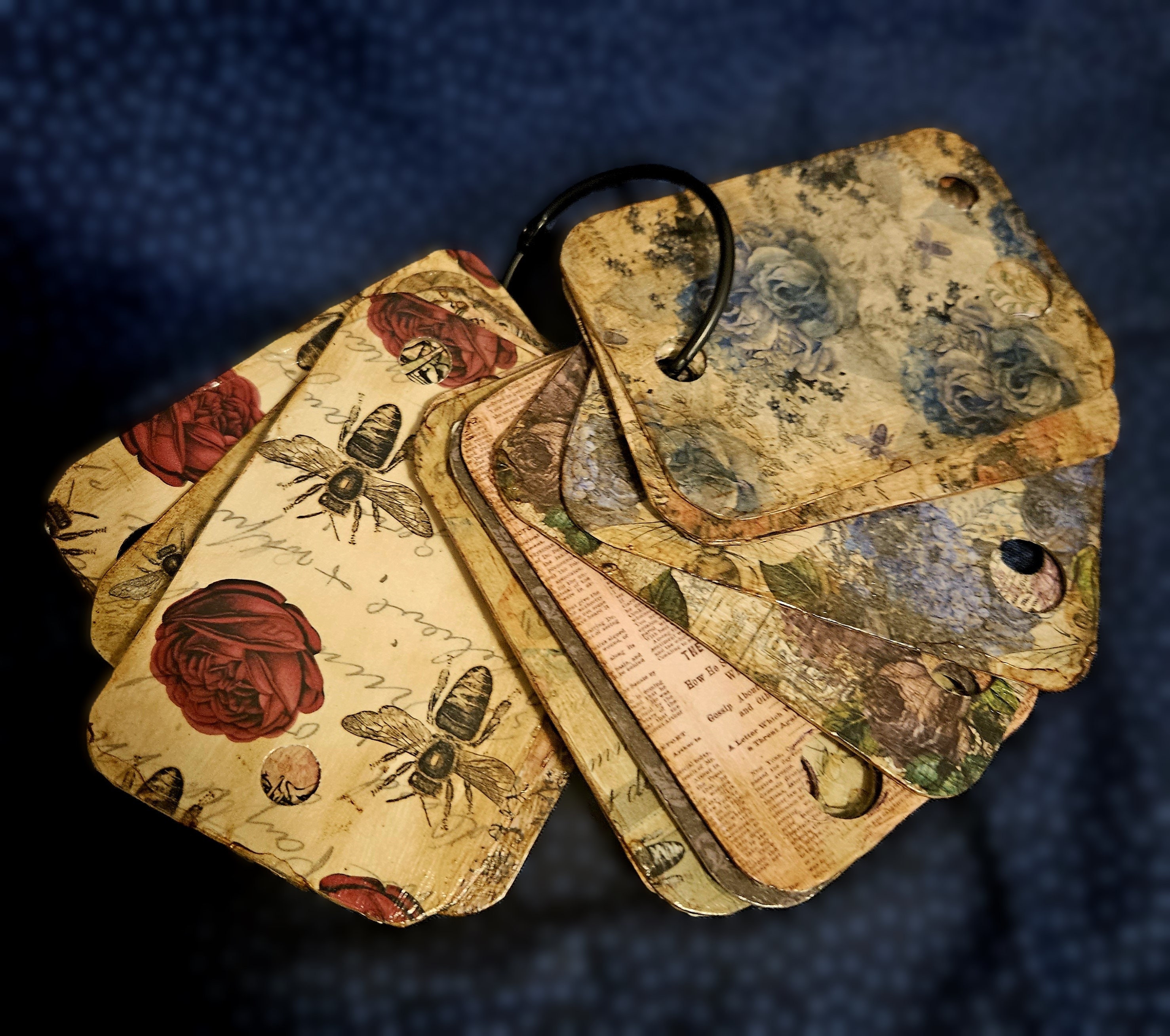 Floss Drops, Cross Stitch, Floss Cards, Vintage Themed Floss Drops ...