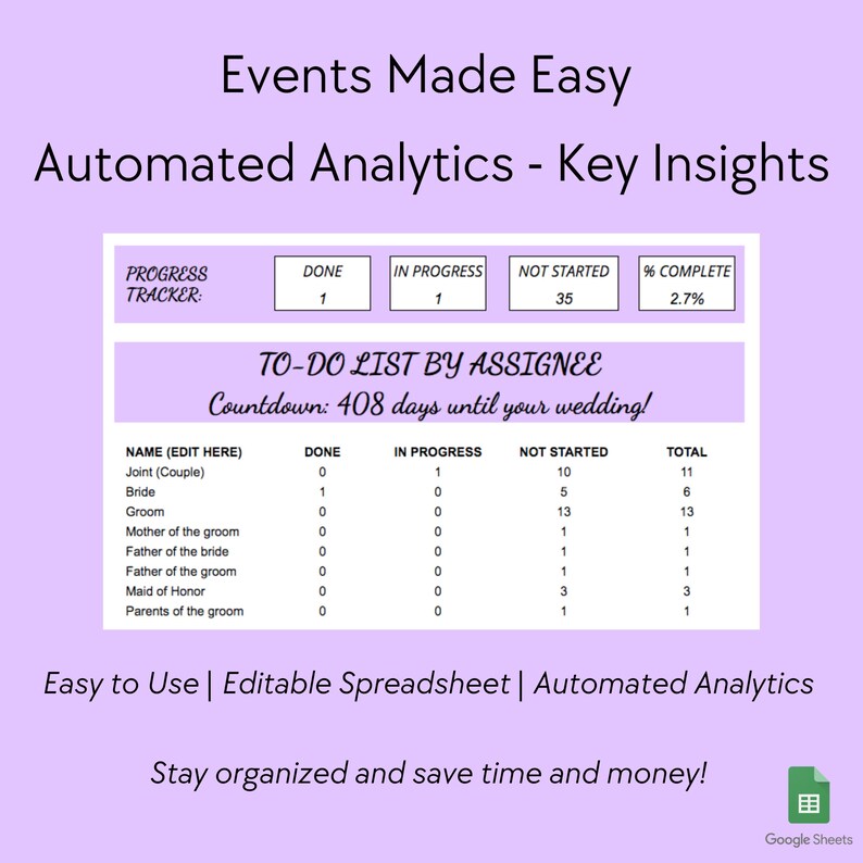 Wedding To-do List Template (printable) - Etsy