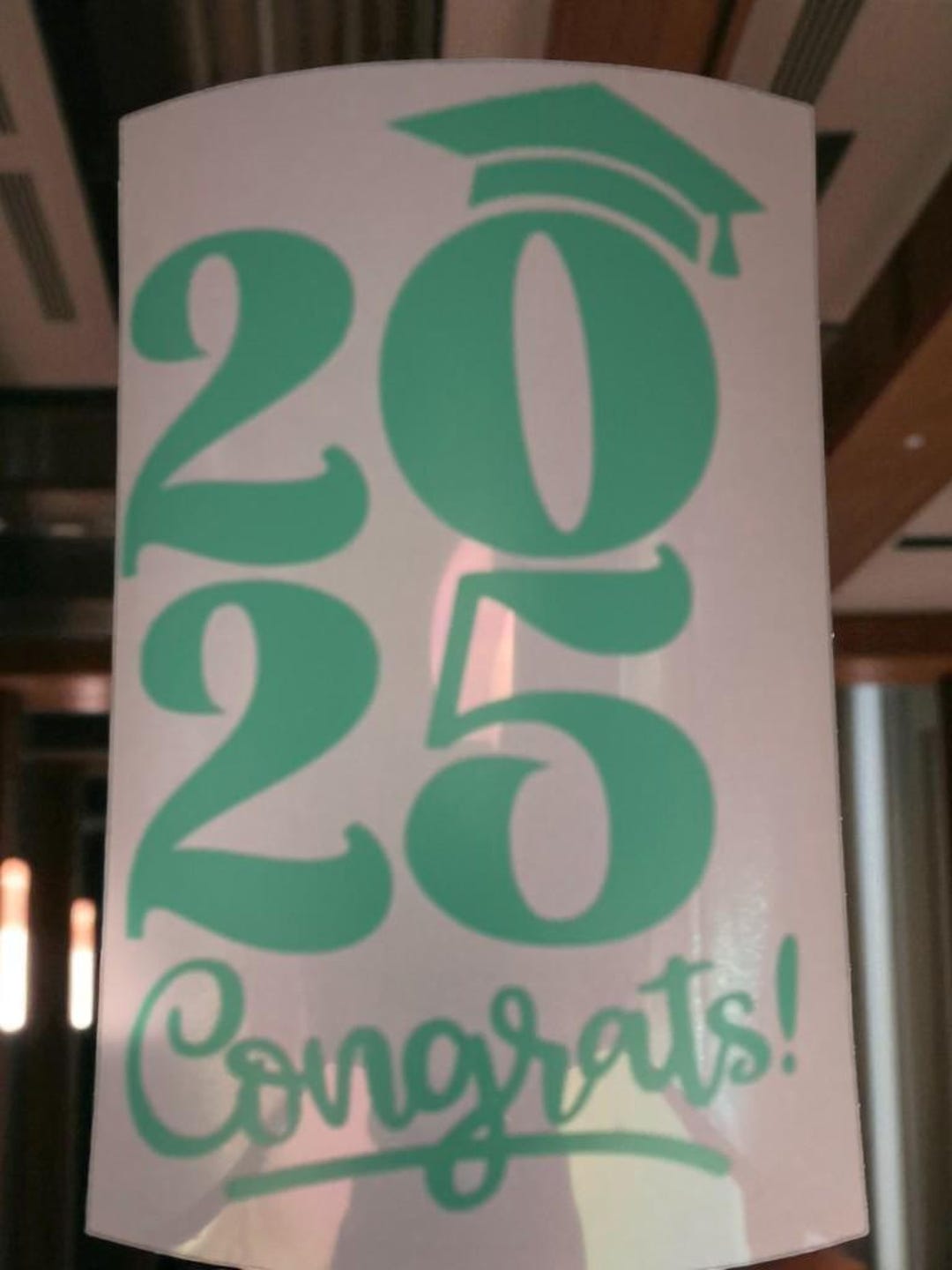 Vinyl Decal "2025 Congrats" - Etsy