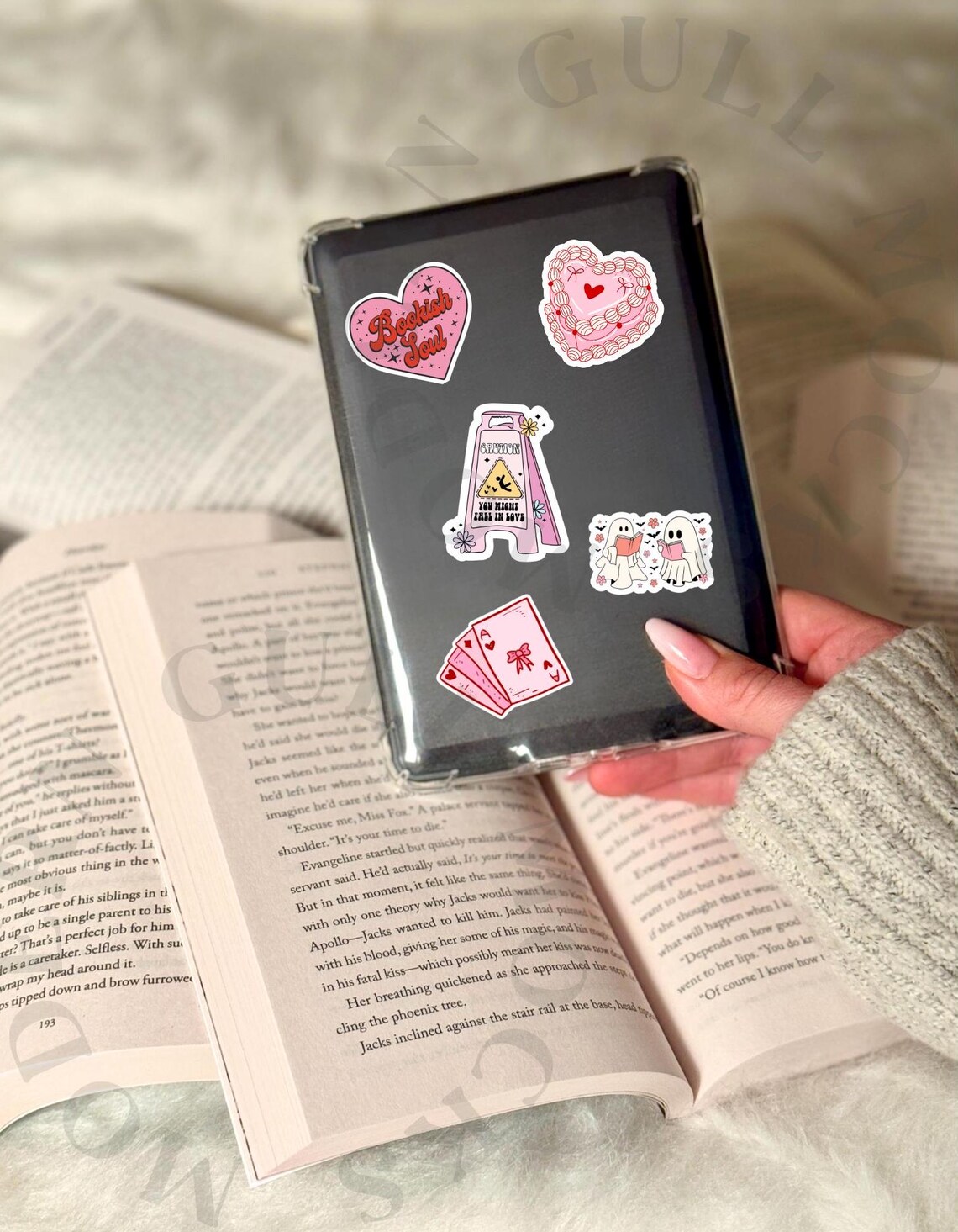 Kindle Mock up Kindle Sticker Mockup Kindle Book Mock-up E-reader ...