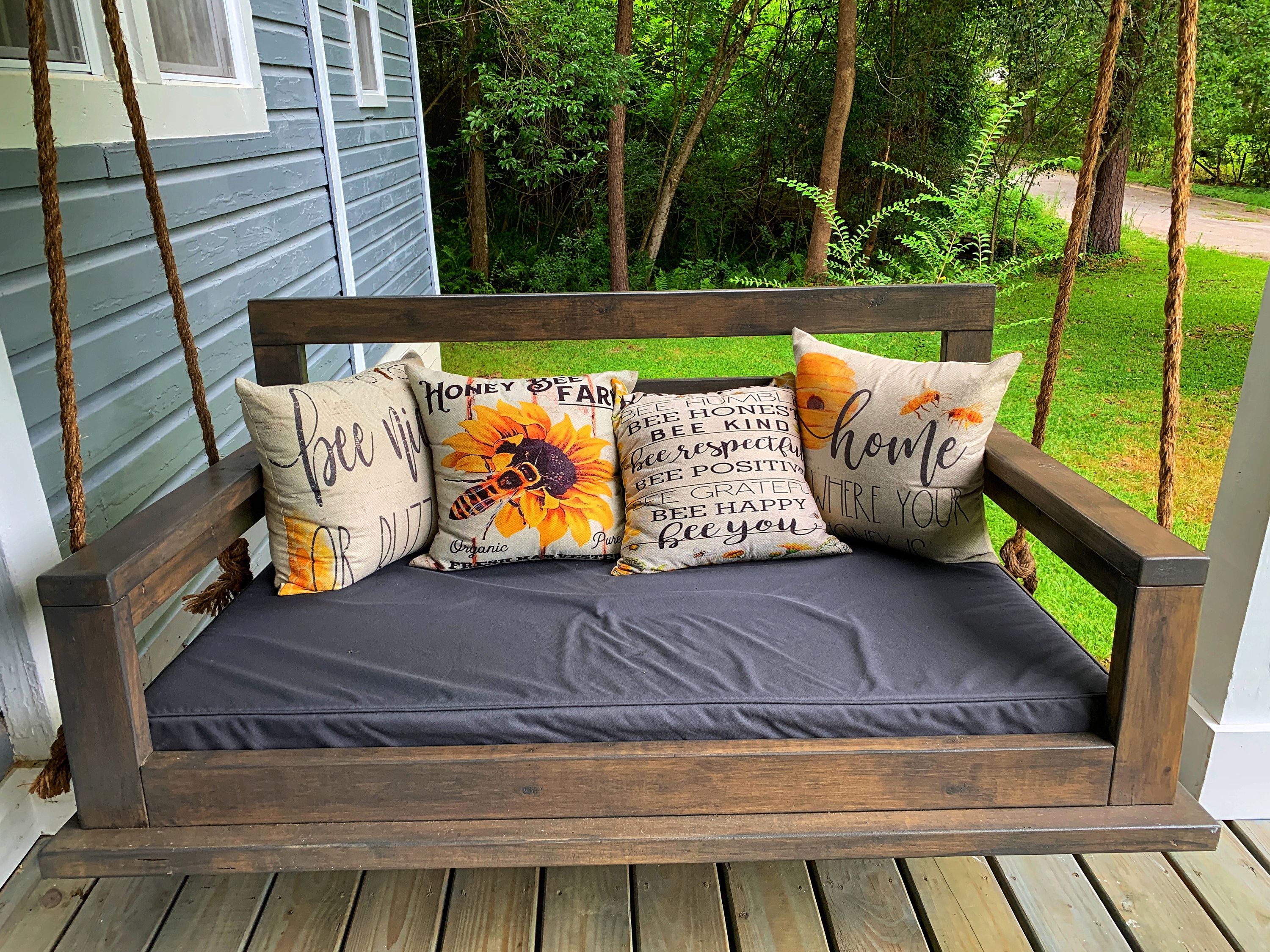 Southern Porch Swing - Crib Mattress, Outdoor Cover and 3/4 Robes ...