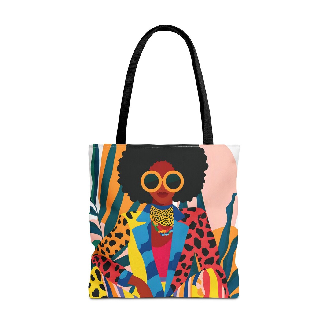 Ms. Dope Tote Bag Black Woman Black Women, Black Girl Purse, Black Girl ...