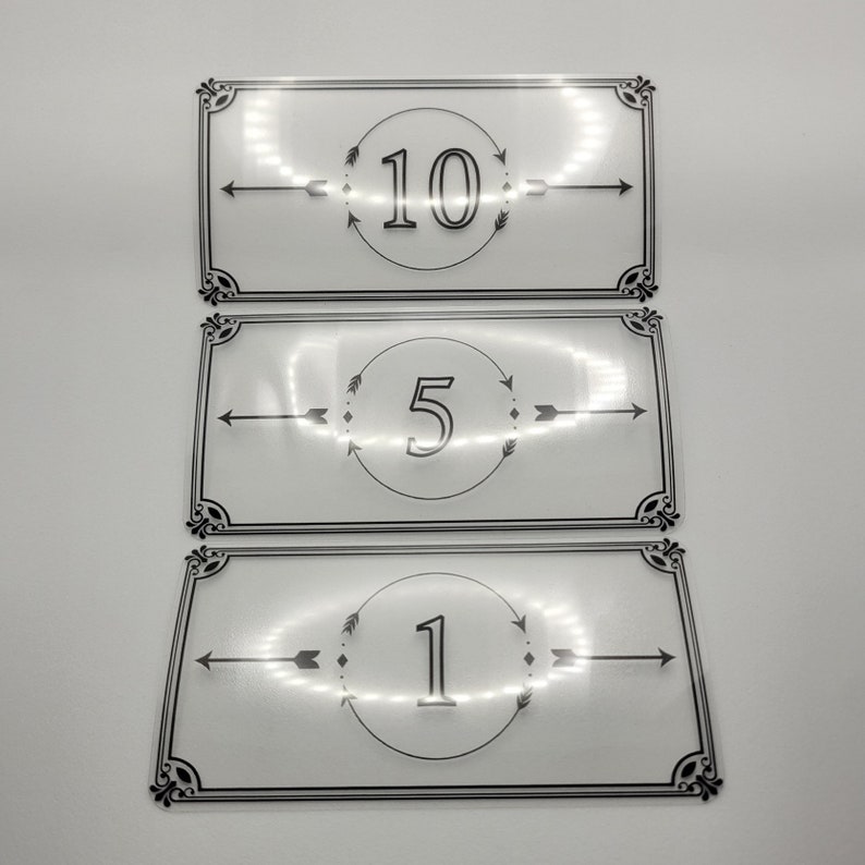 Monochrome or Colored Transparent Plastic Board Game Currency ...