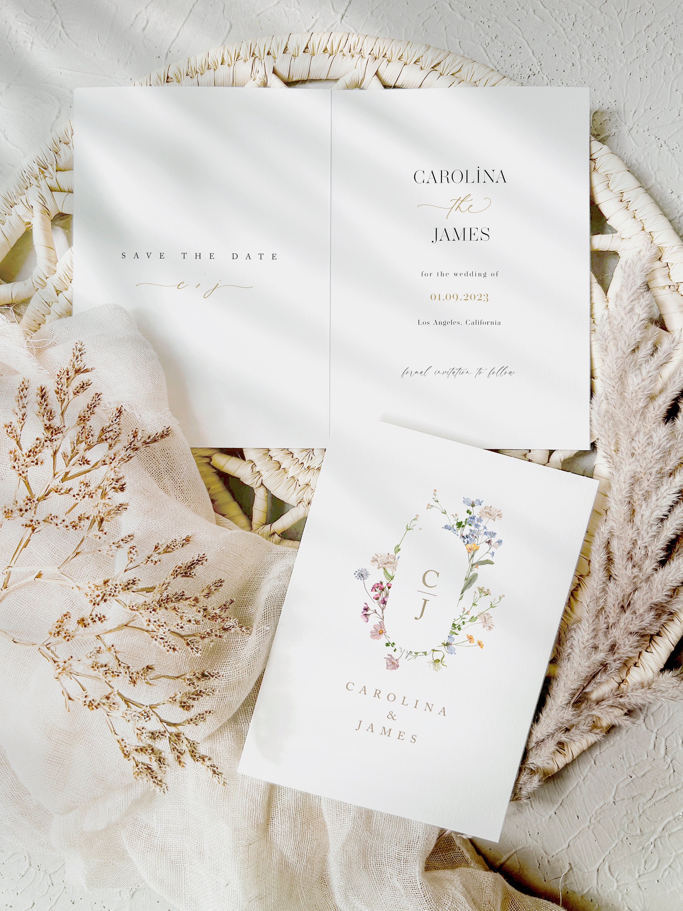 Invitation Mockup, 5x7 Invitation Mockup,wedding Stationery Mockup ...