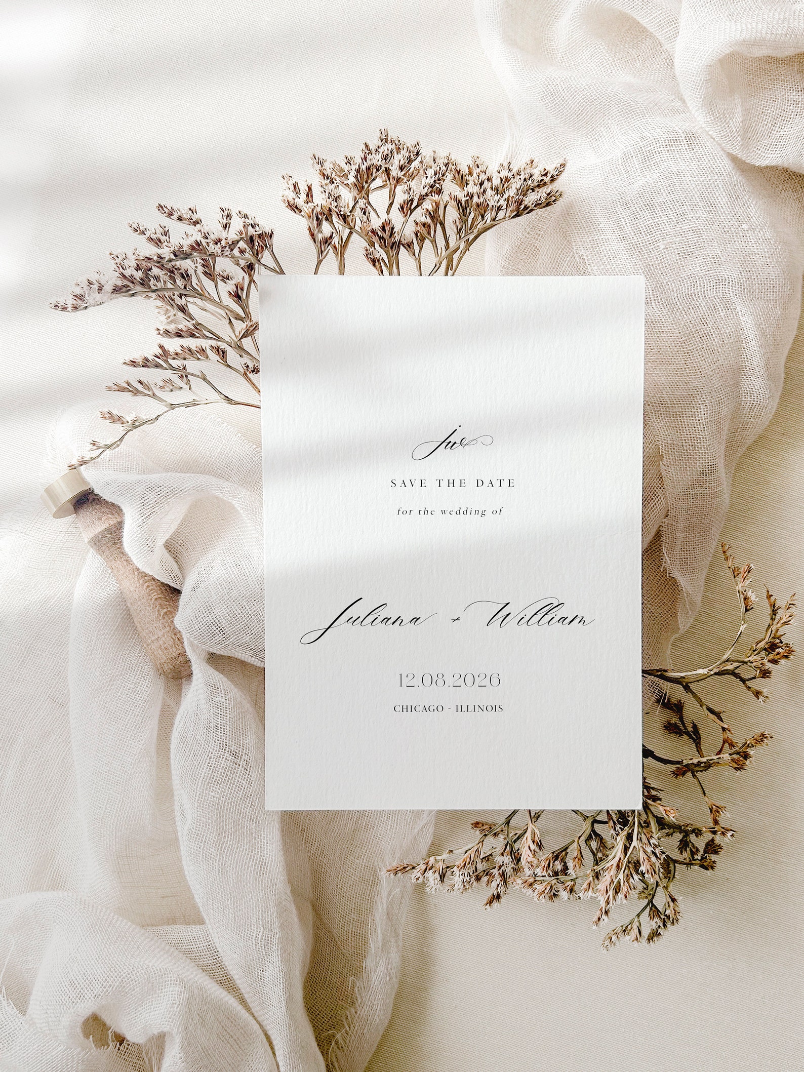 Invitation Mockup, 5x7 Invitation Mockup,wedding Stationery Mockup ...
