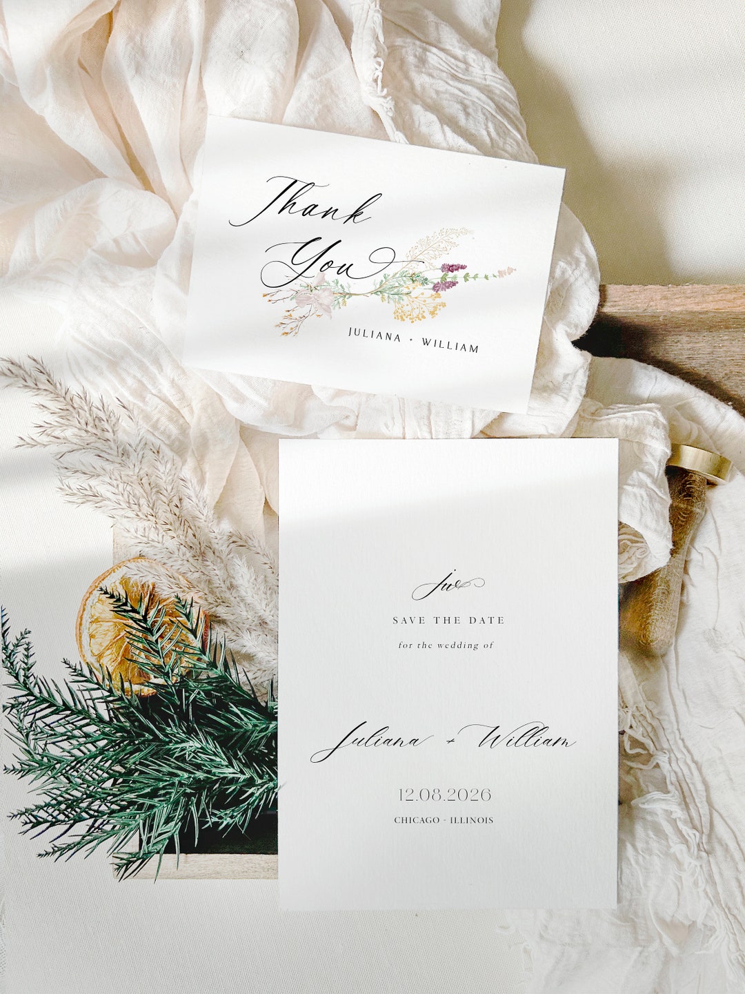 Invitation Mockup, 5x7 Invitation Mockup,wedding Stationery Mockup ...