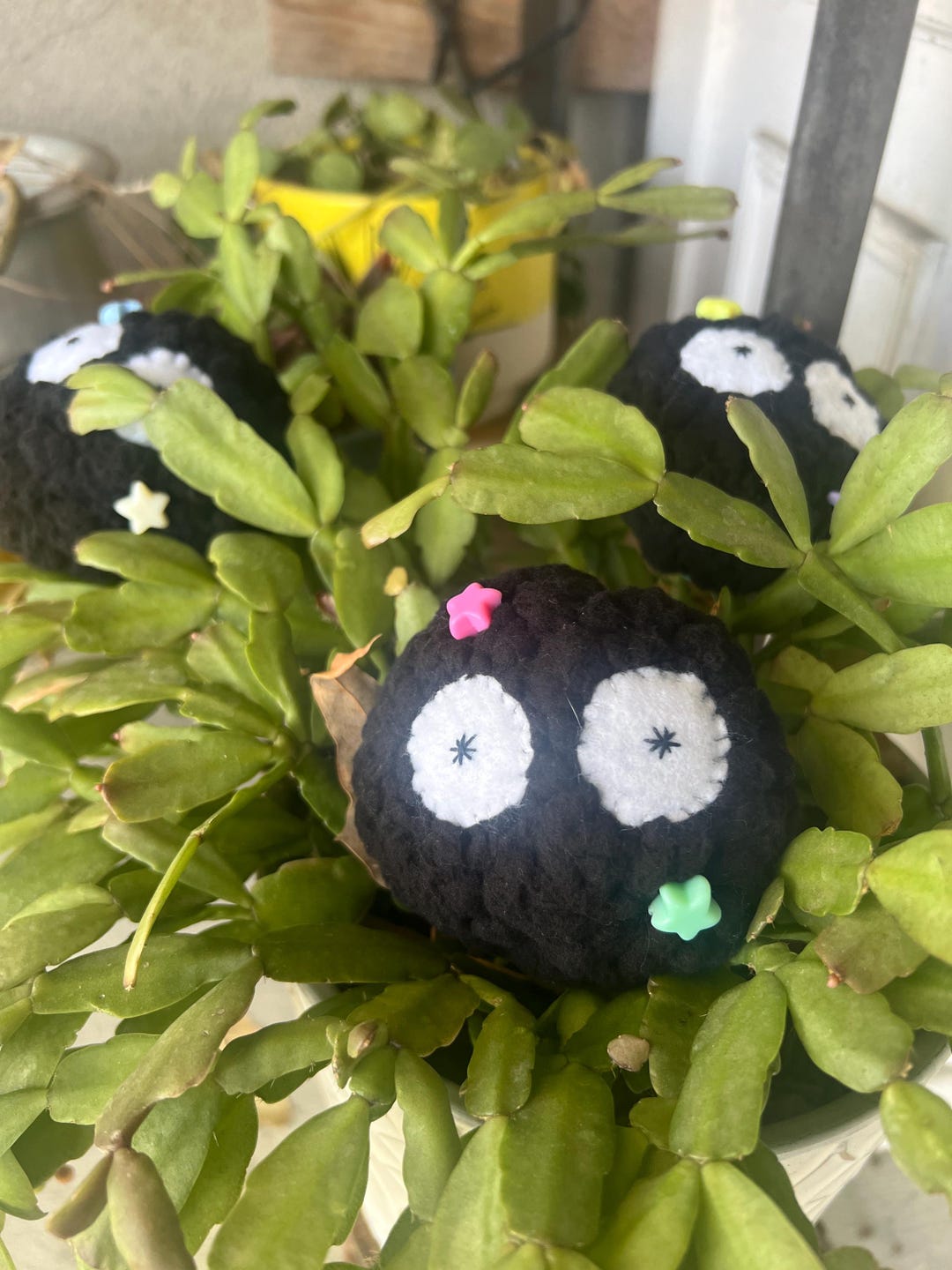 Soot Sprite Plushie - Desk Pet - Gifts for Friends - Animation Fans - Etsy