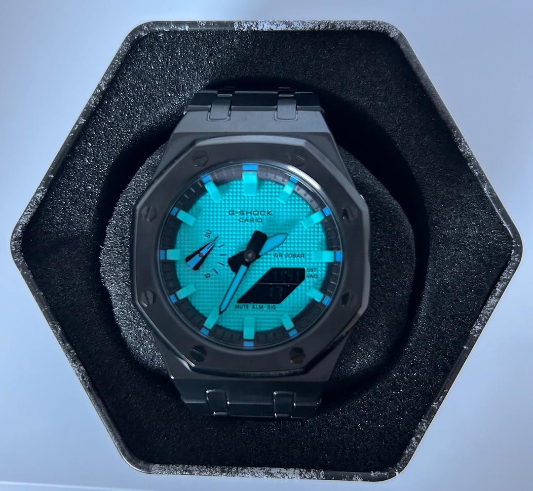 Casio G-shock Custom Casioak GA-2100 stealth Baby - Etsy