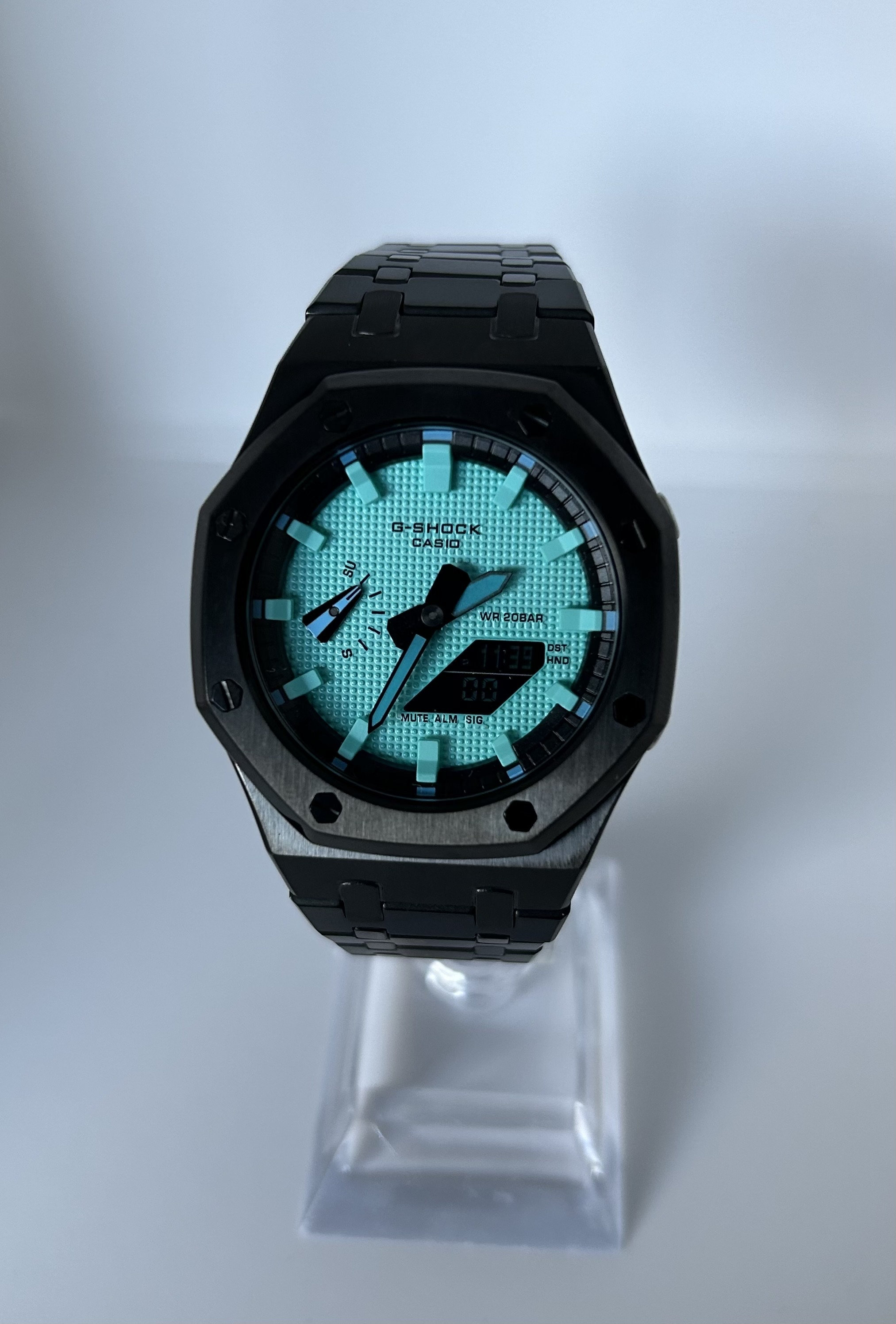Casio G-shock Custom Casioak GA-2100 stealth Baby - Etsy