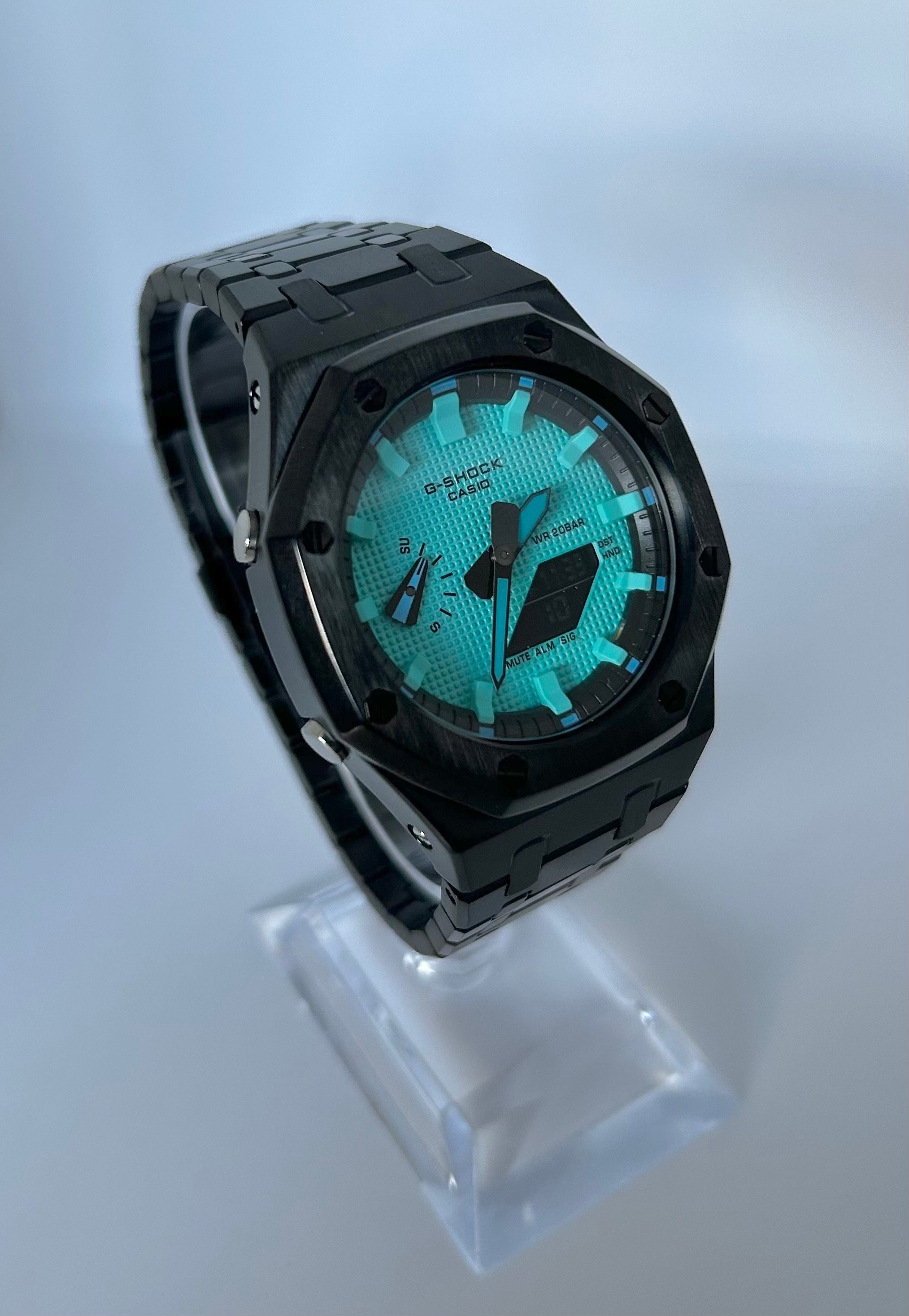 Casio G-shock Custom Casioak GA-2100 stealth Baby - Etsy