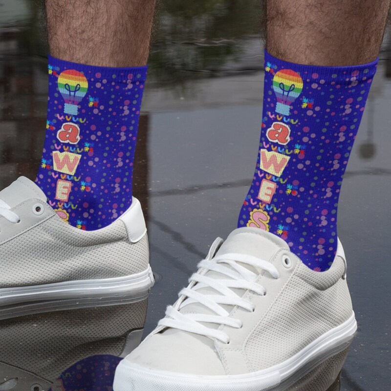 Autism Sock Png - Etsy