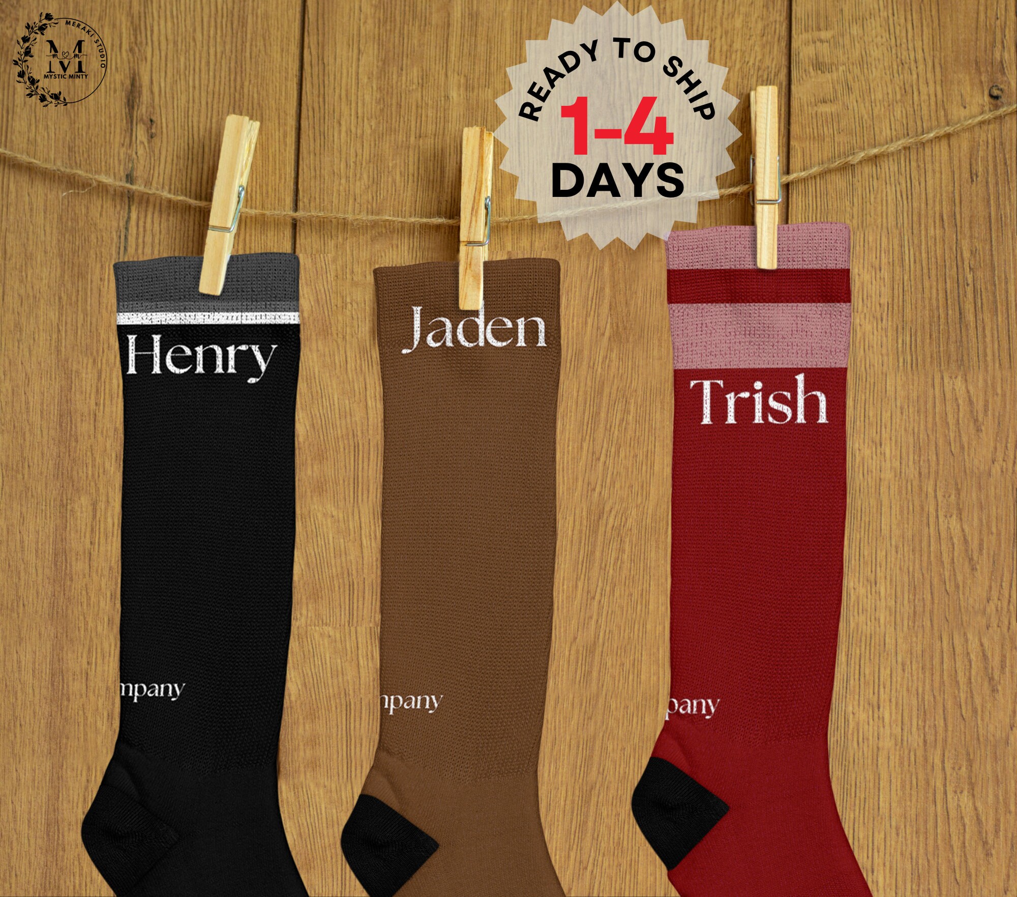 Coworkers Team Gift for Employees Gift Personalized Custom Socks for ...