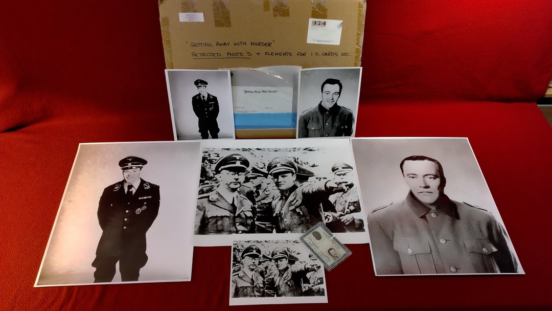 JACK Lemmon-original Photos & Prop From "getting Away With Murder"-film ...