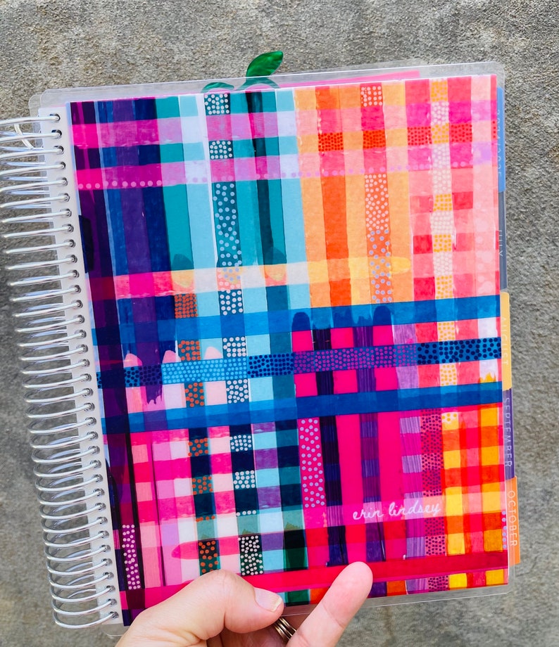 Cute Back to School Acrylic Bookmarks, Apple Paper Clip for Planners ...