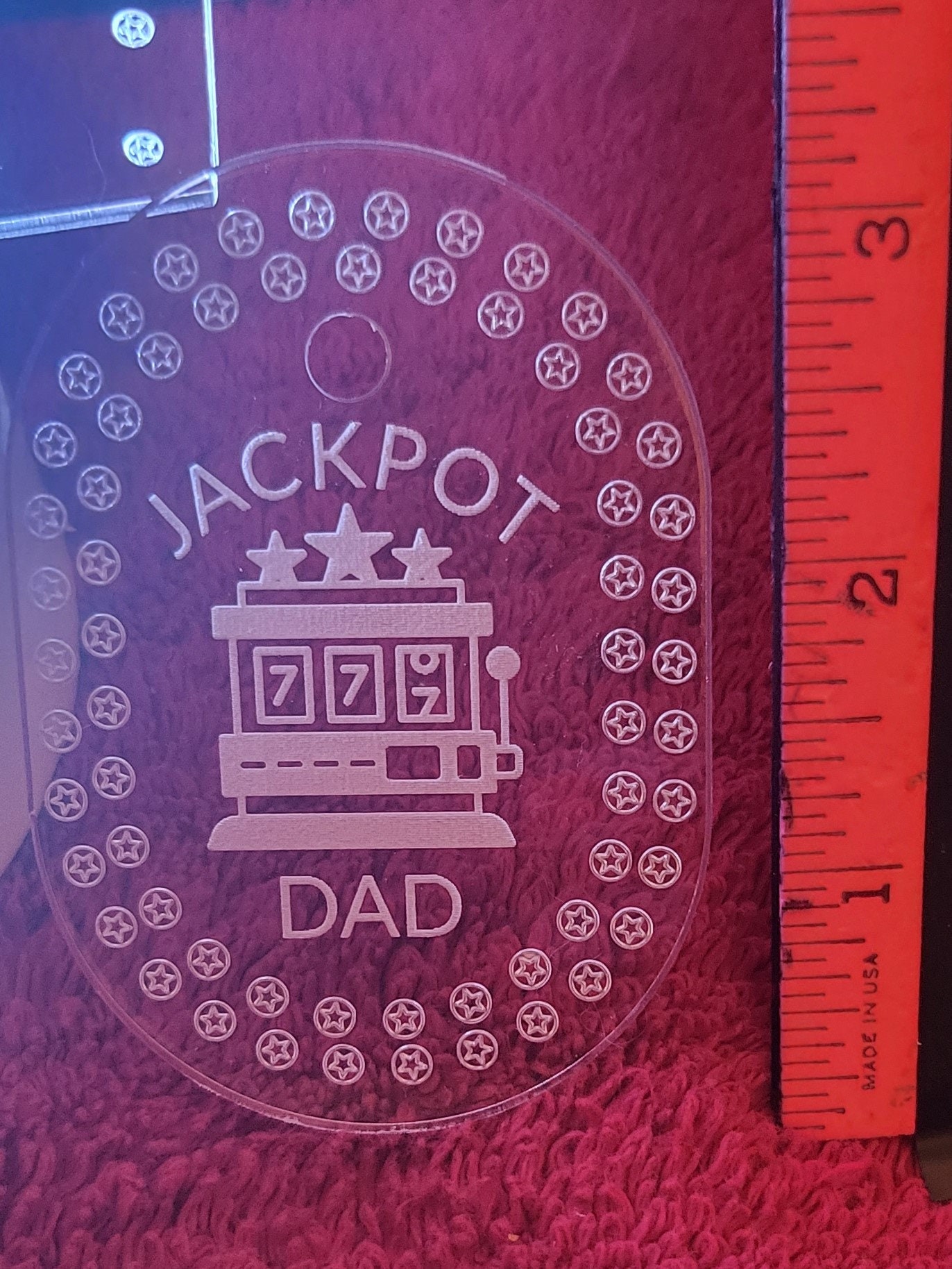 Custom Laser Engraved Acrylic Plaque With Multi-colored LED Base and ...