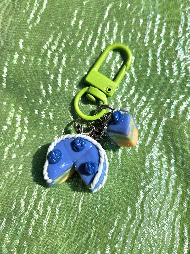 Hand-sculpted Clay Charm Keychains - Etsy