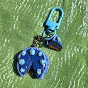 Hand-sculpted Clay Charm Keychains - Etsy