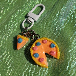 Hand-sculpted Clay Charm Keychains - Etsy