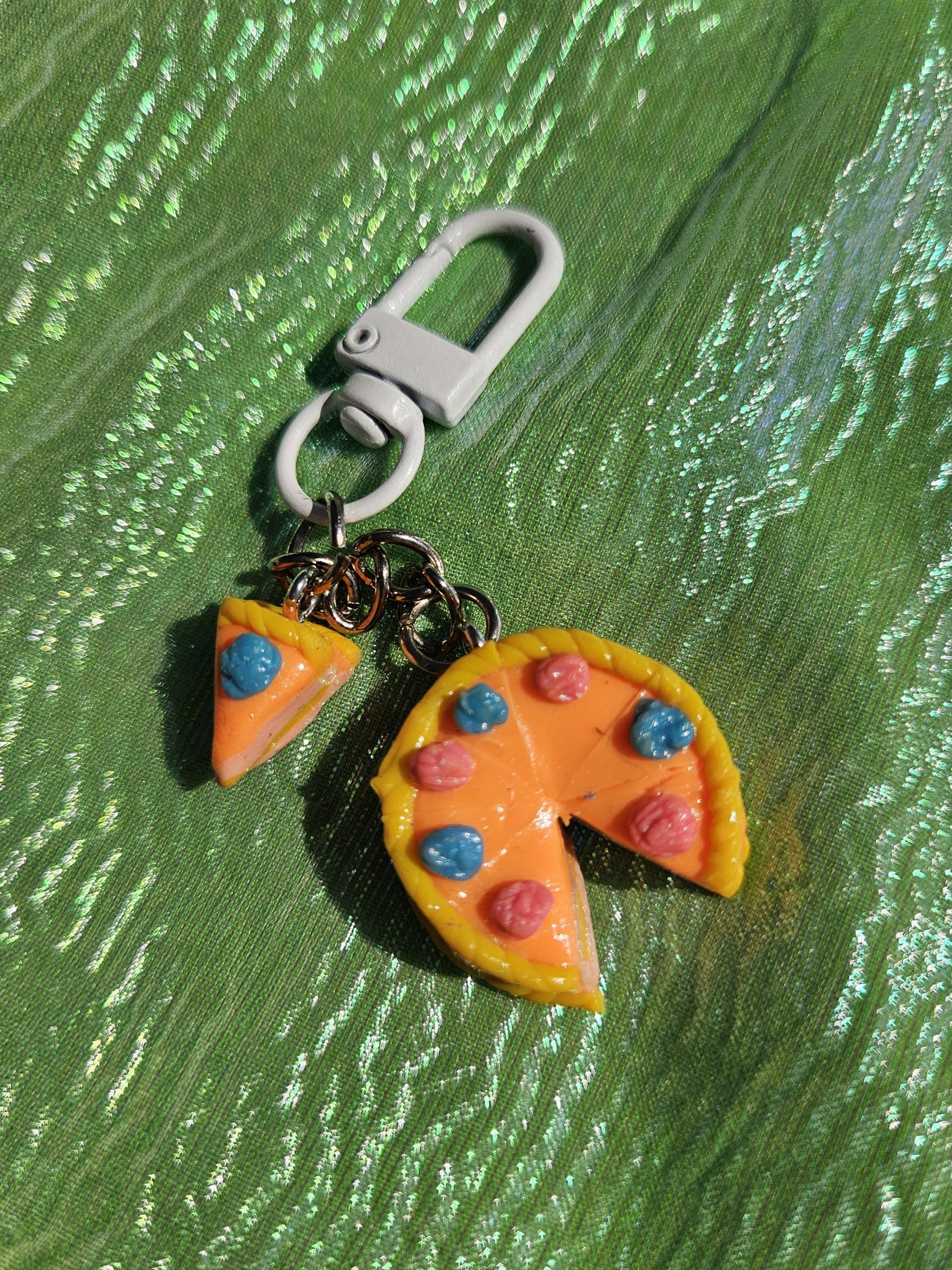 Hand-sculpted Clay Charm Keychains - Etsy