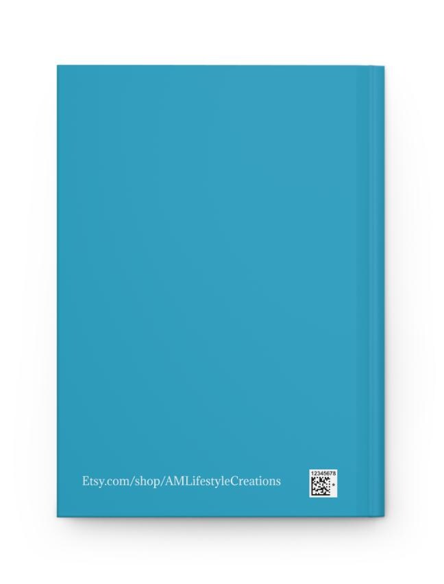 Personalized Hardcover Journal Matte Ruled Line, Custom Journal, Custom ...